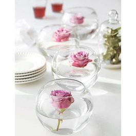 Boule en verre centre de table